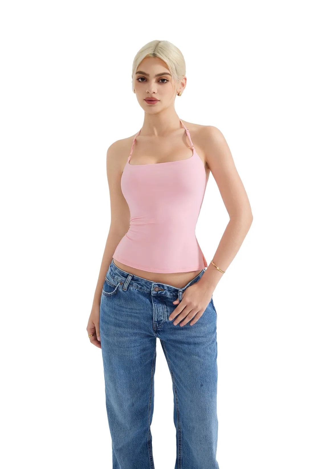 Buttery Soft Cami Halter Tank Top – SUUKSESS